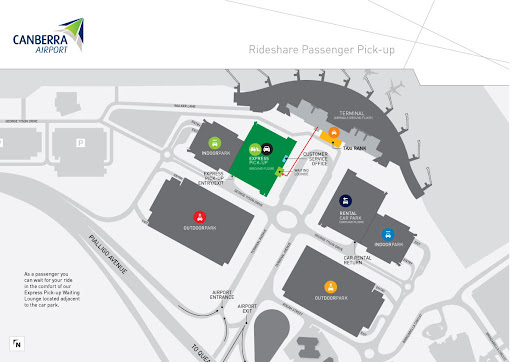 Pickup Passengers at Canberra Airport | Snap Ride Driver Guide
