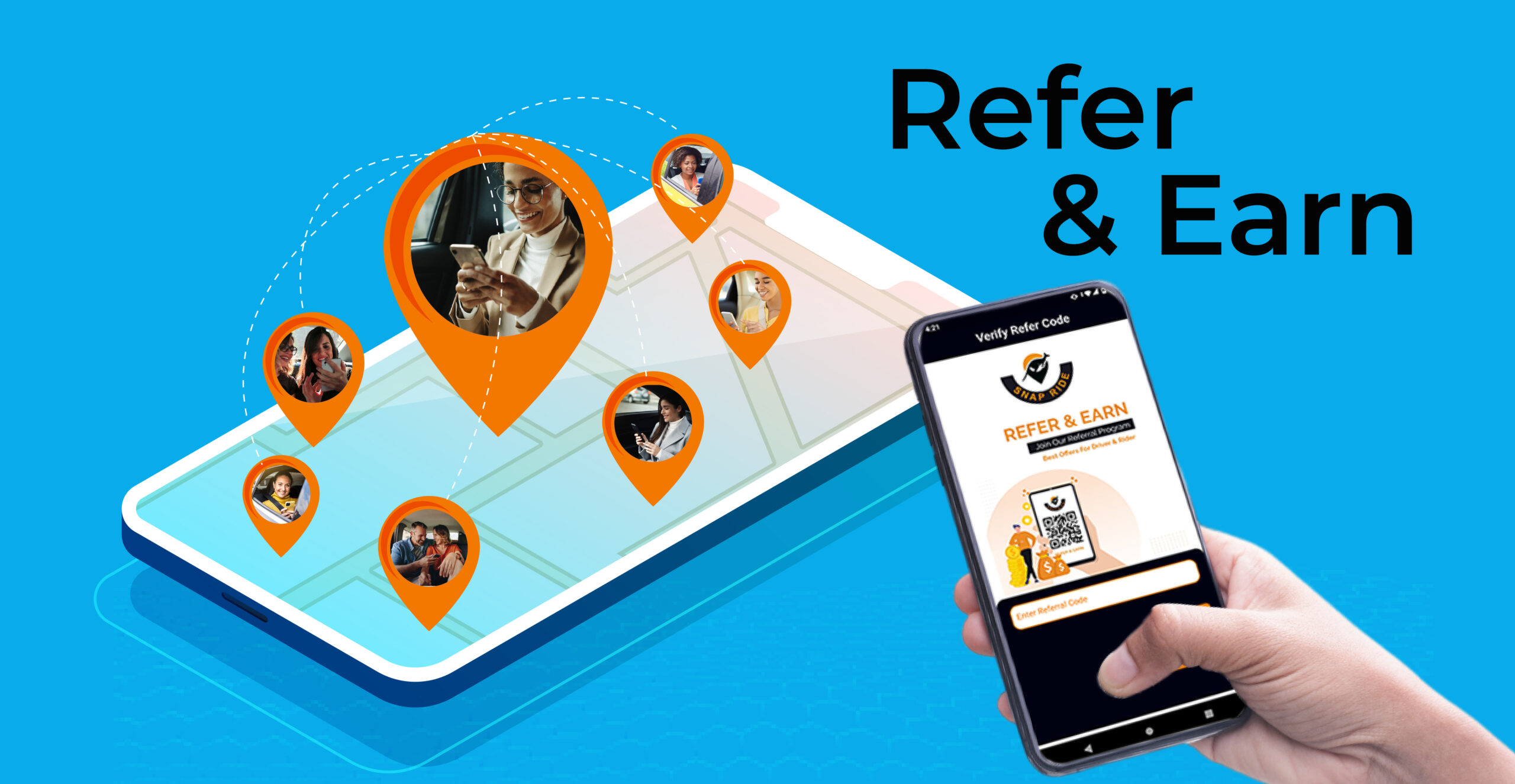 Rider’s Refer & Earn Program - Share Your Referral Code