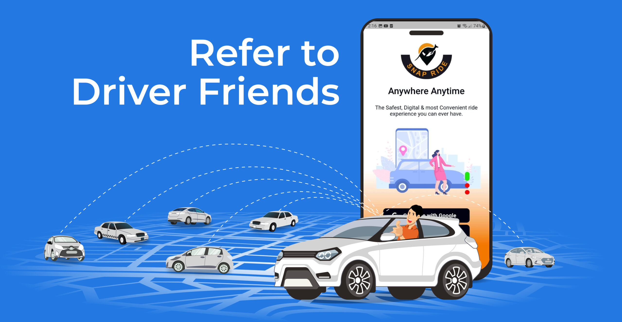 Driver’s Refer & Earn Program - Share Your Referral Code